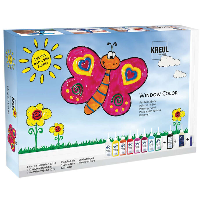 Glas-Design Window-Color - Verschiedene Sets - Farben für die ...