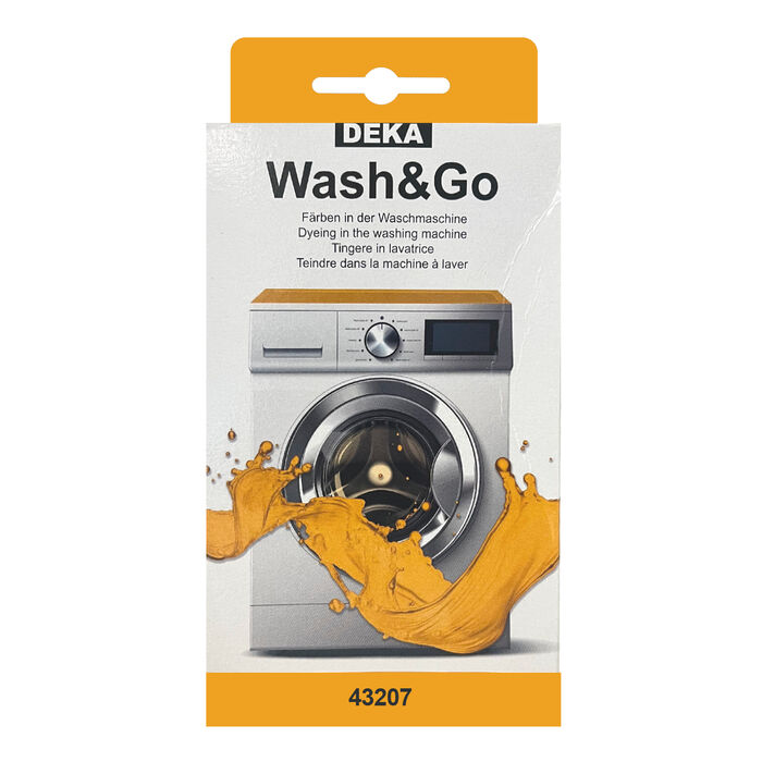 NEU DEKA Waschmaschinenfarbe Wash & Go für 500g Stoff - Verschiedene ...