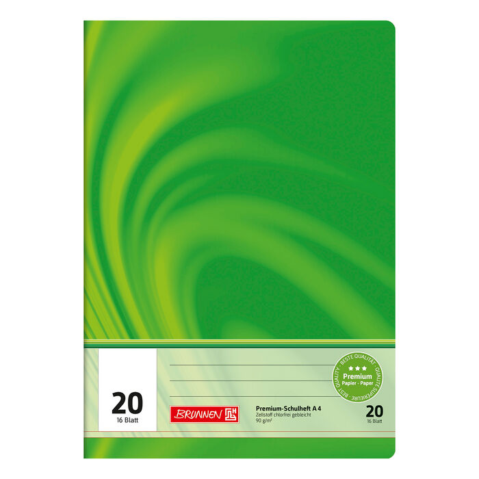 NEU Schulheft DIN A4 16 Blatt - Verschiedene Lineatur - Schreibwaren ...
