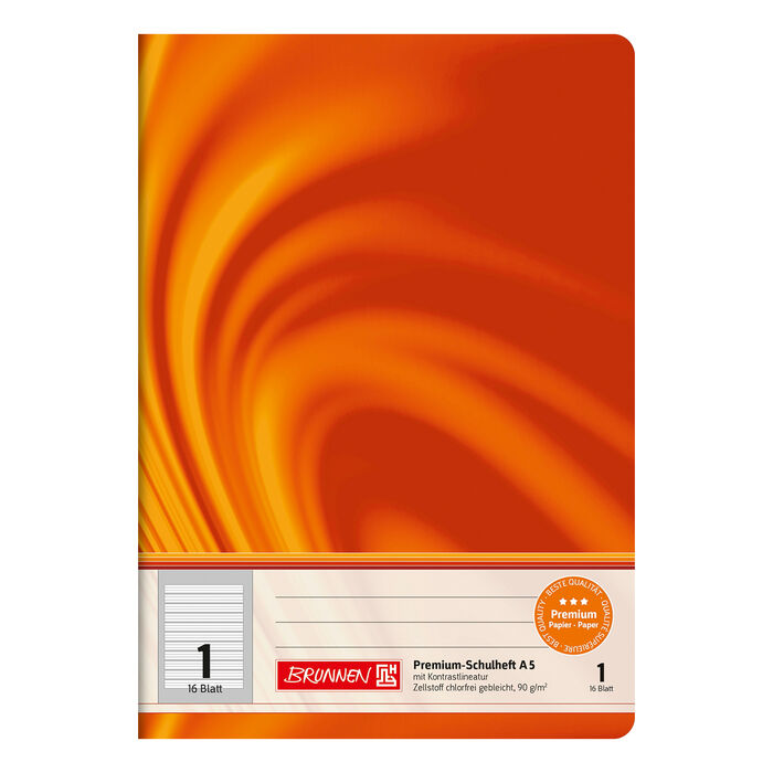 NEU Schulheft DIN A5 16 Blatt - Verschiedene Lineatur - Schreibwaren ...
