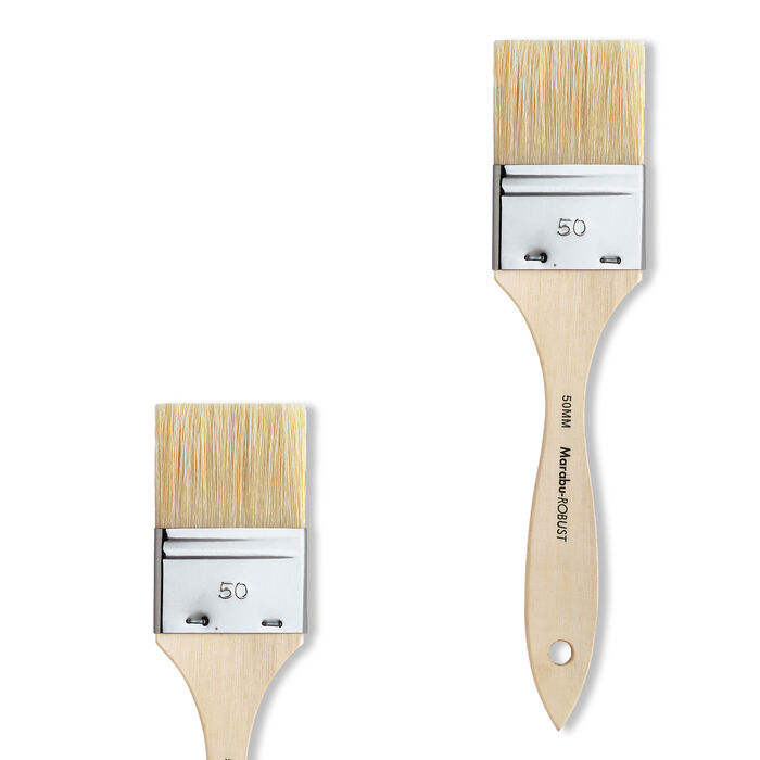 Marabu Pinsel Robust, flach - Verschiedene Größen - Schul ...