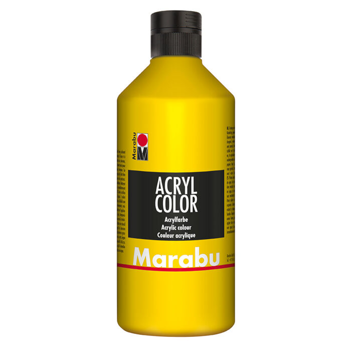 Marabu Acryl Color Acrylfarbe, 500 ml - Verschiedene Farbtöne - MARABU ...