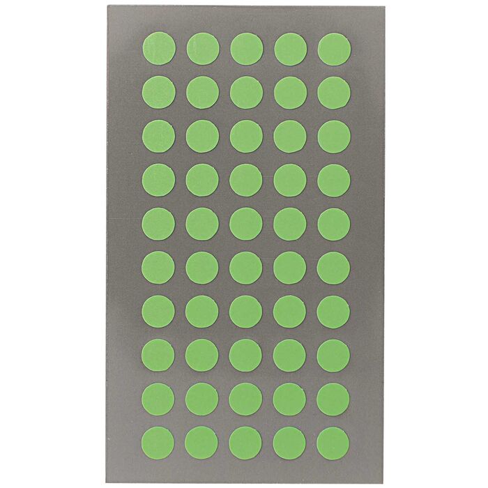 NEU Office Sticker, neon-grüne Punkte, 25 mm, 4 Blatt - Sticker & Deko ...