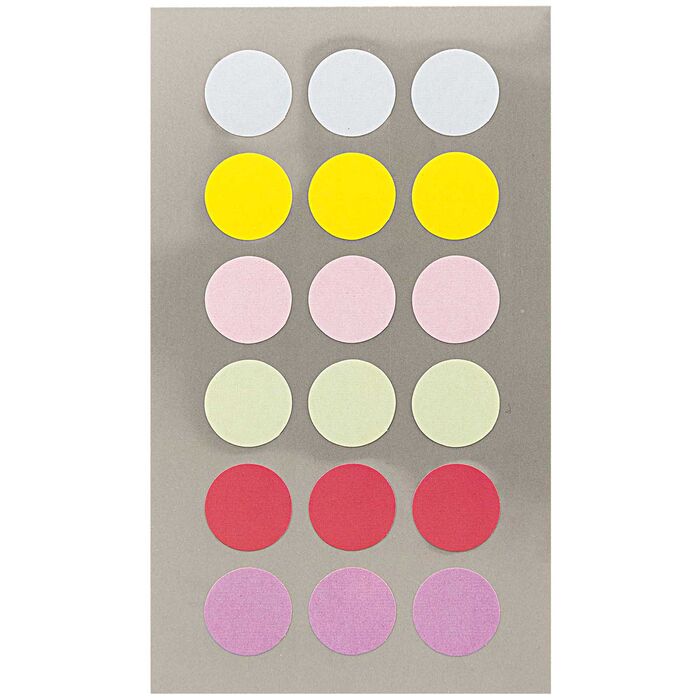 NEU Office Sticker, pastell Punkte - Verschiedene Größen - Sticker ...